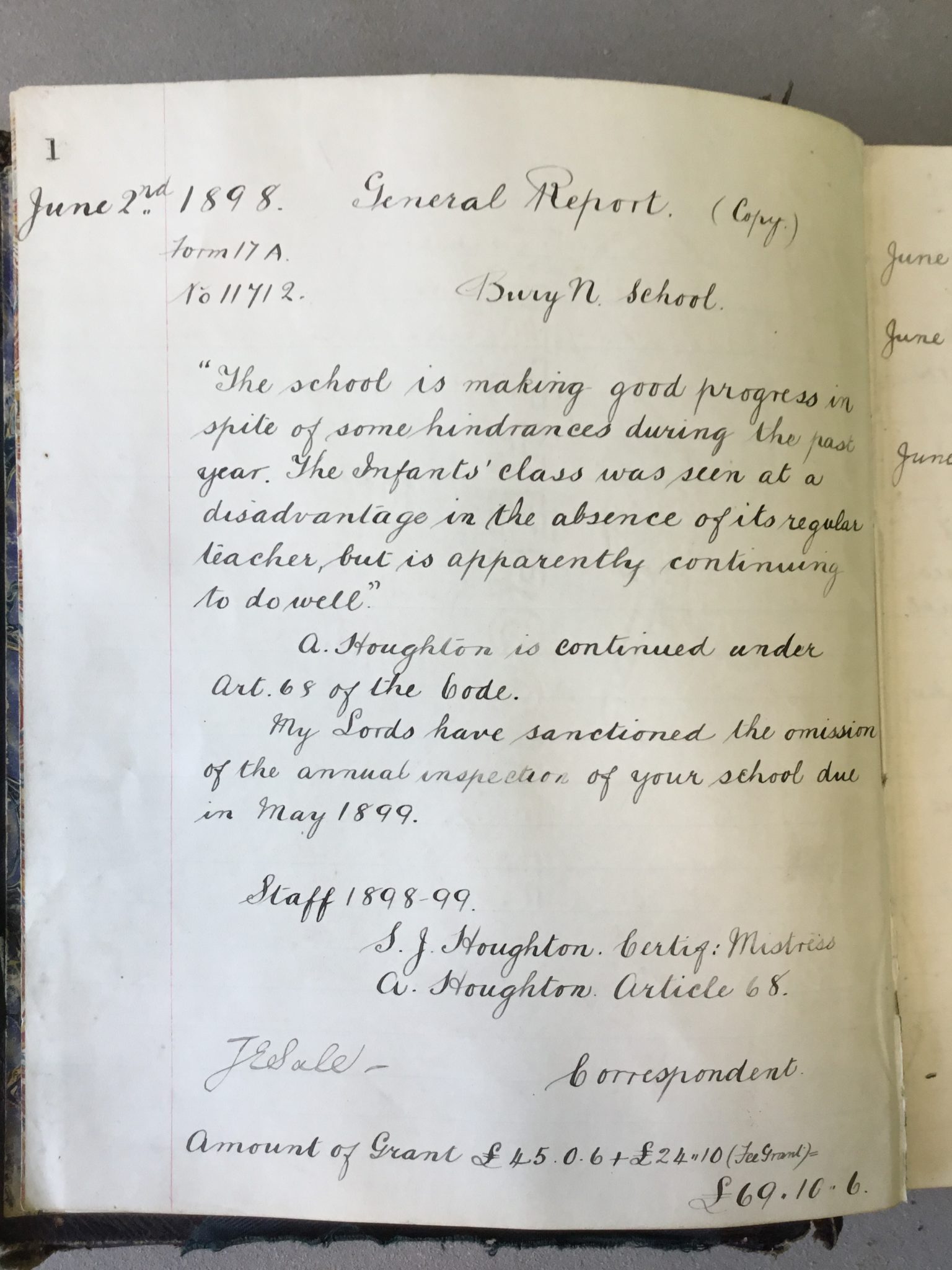 School Logbook Research - South Downs Generations